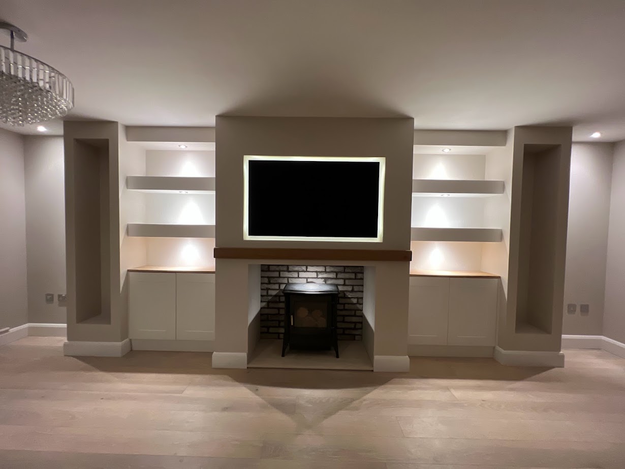 Bespoke Media Wall Design & Installation | Home Cinema Interiors
